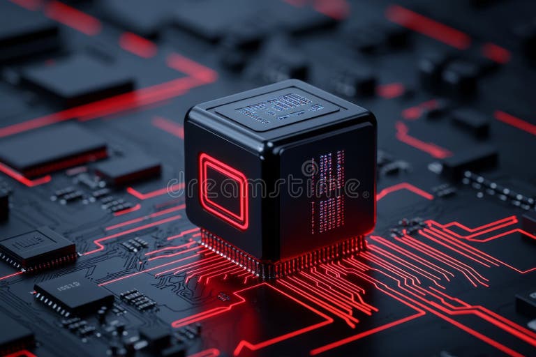 Design Created with Photoshop and Generative AI Technology. Quantum ...