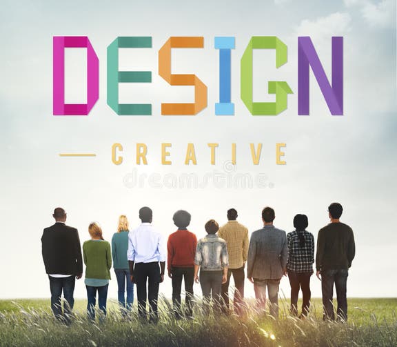 Design Creative Draft Ideas Planning Purpose Concept Stock Image ...