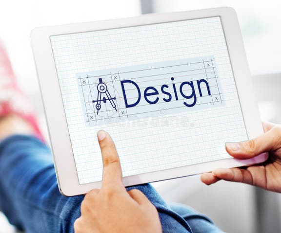 Design Creative Draft Model Objective Purpose Concept Stock Image ...