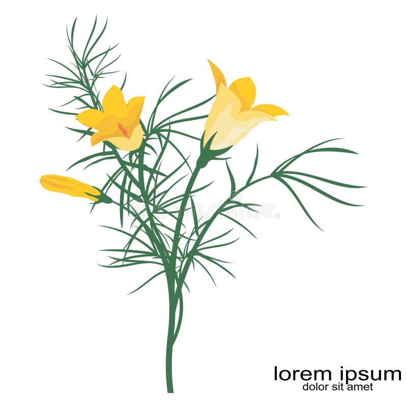 Creative Sample Flower Logo Plant and Garden Stock Vector ...