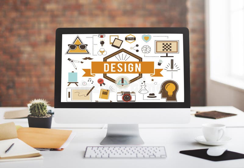 Design Creative Ideas Model Planning Sketch Concept Stock Photo - Image ...