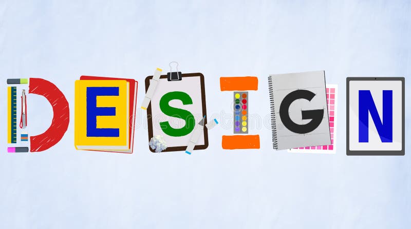 Design Creative Ideas Planning Creativity Concept Stock Illustration ...