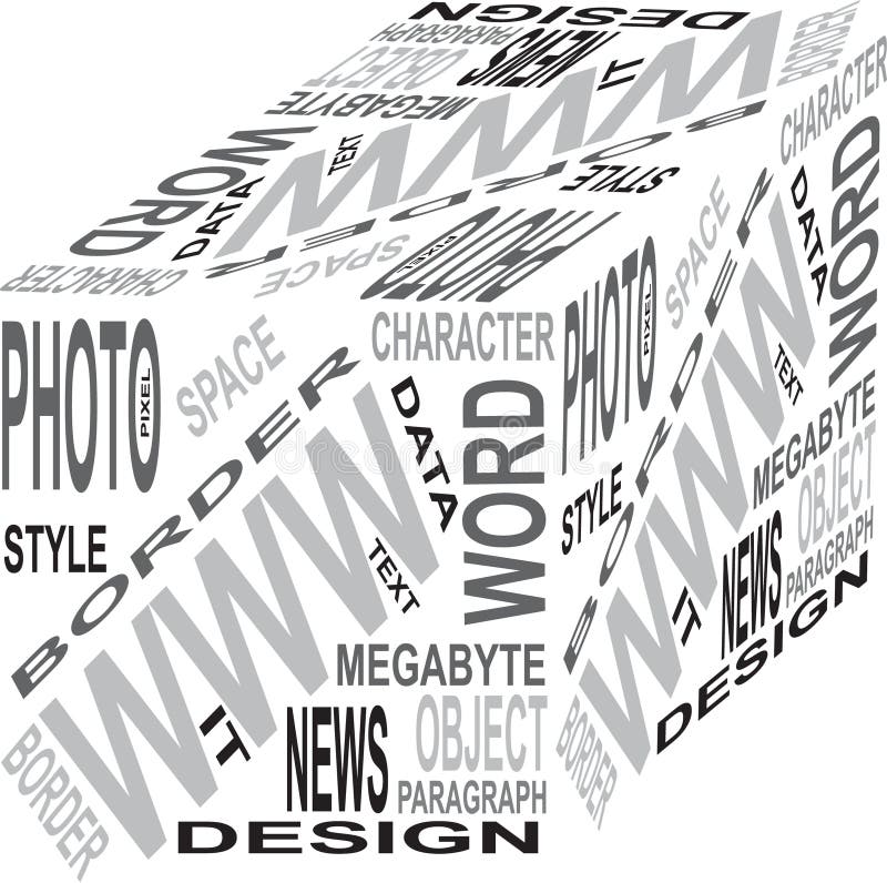 Design cube stock vector. Illustration of cube, modern - 13484004