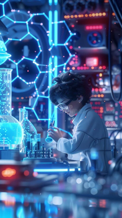 Animated 3d Scientist Stock Illustrations – 90 Animated 3d Scientist ...