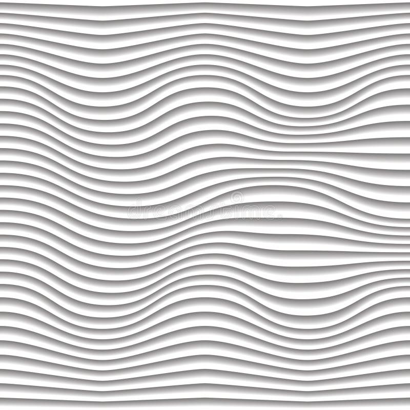 Waves. Geometric Pattern. Seamless Background. Stock Vector ...