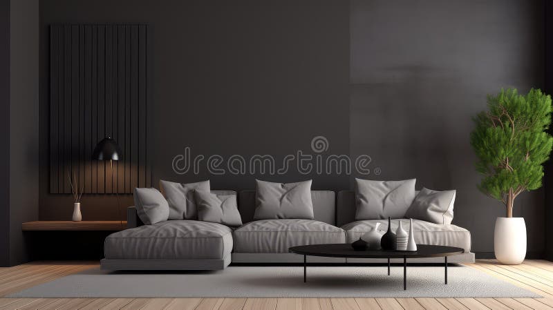 Design Dark Inside Gradient Background Stock Illustration ...