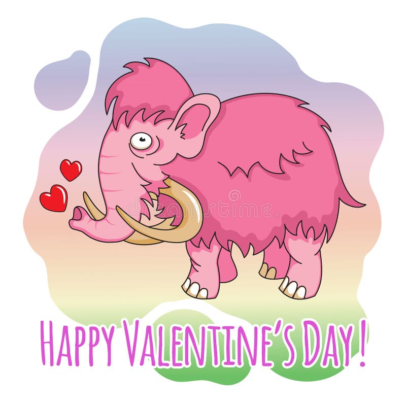 Design De Carte De Saint-Valentin Illustration de Vecteur ...