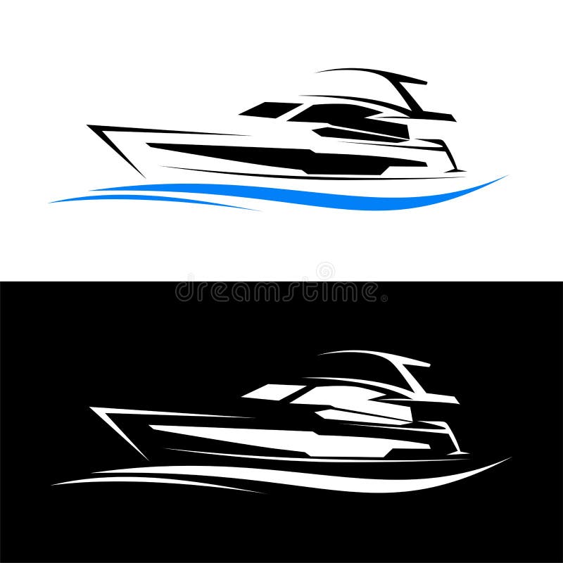 Design De Logotipo De Iates Ilustração do Vetor - Ilustração de oceano ...