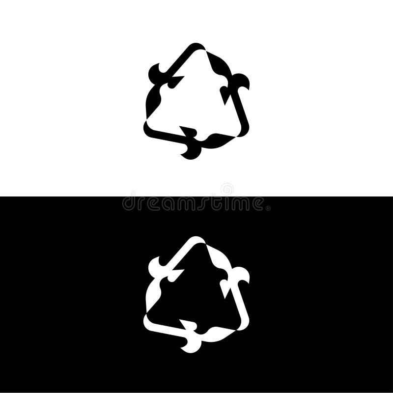 Design De Modelo De Logotipo De Vetor Circular . Ilustração do Vetor ...