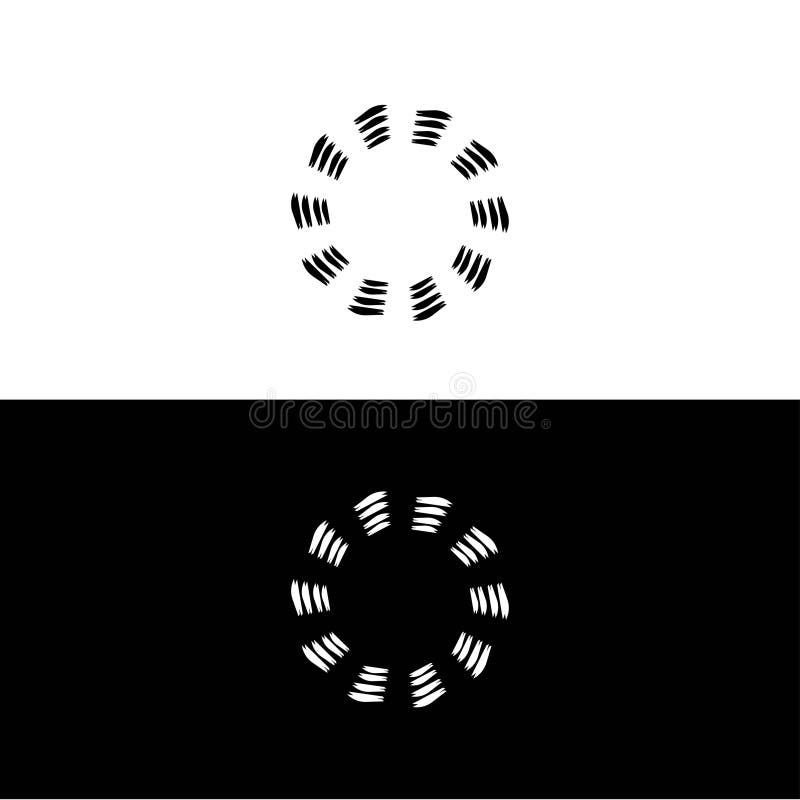 Design De Modelo De Logotipo De Vetor Circular Ilustração do Vetor ...