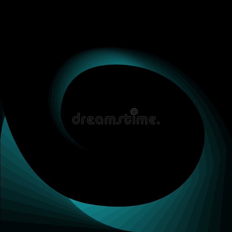 Design for Decoration with Abstract Style Forming a Wave Stock ...