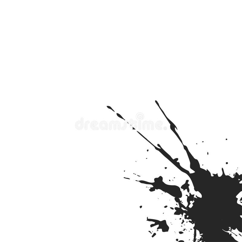 Design of Decorative Ink Stain Background Stock Vector - Illustration ...