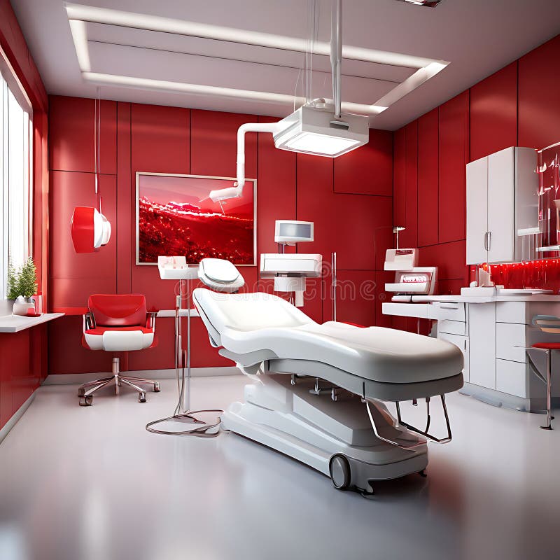 Design of a Dentist S Work Space in a Hospital or Clinic Stock ...