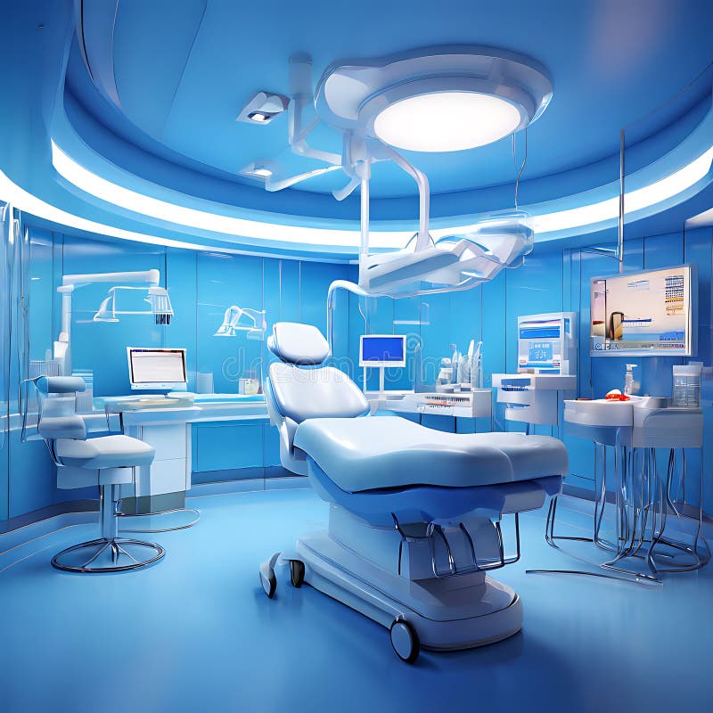Design of a Dentist S Work Space in a Hospital or Clinic Stock ...