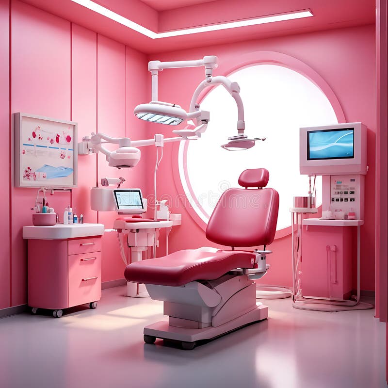Design of a Dentist S Work Space in a Hospital or Clinic Stock ...