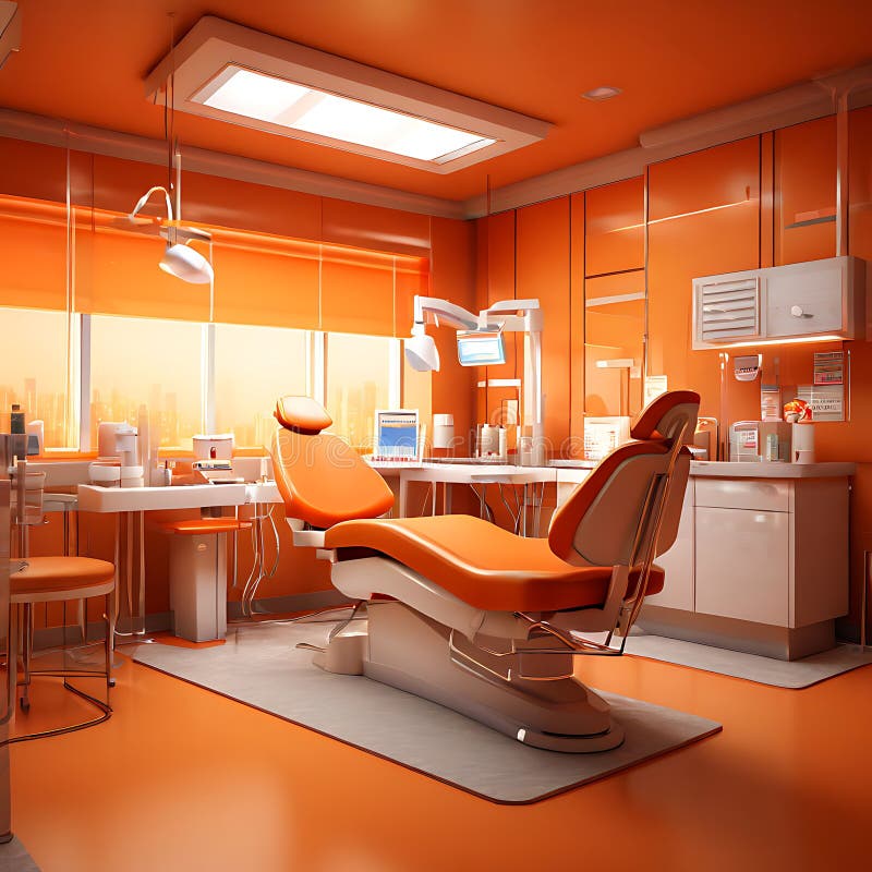Design of a Dentist S Work Space in a Hospital or Clinic Stock ...