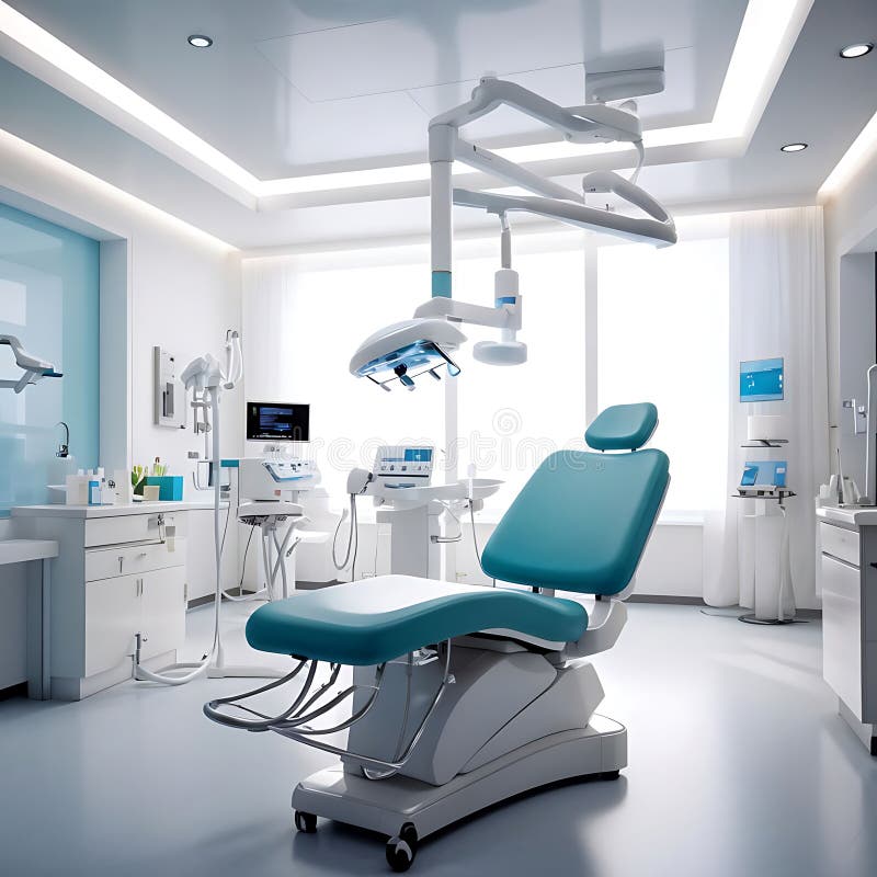 Design of a Dentist S Work Space in a Hospital or Clinic Stock ...