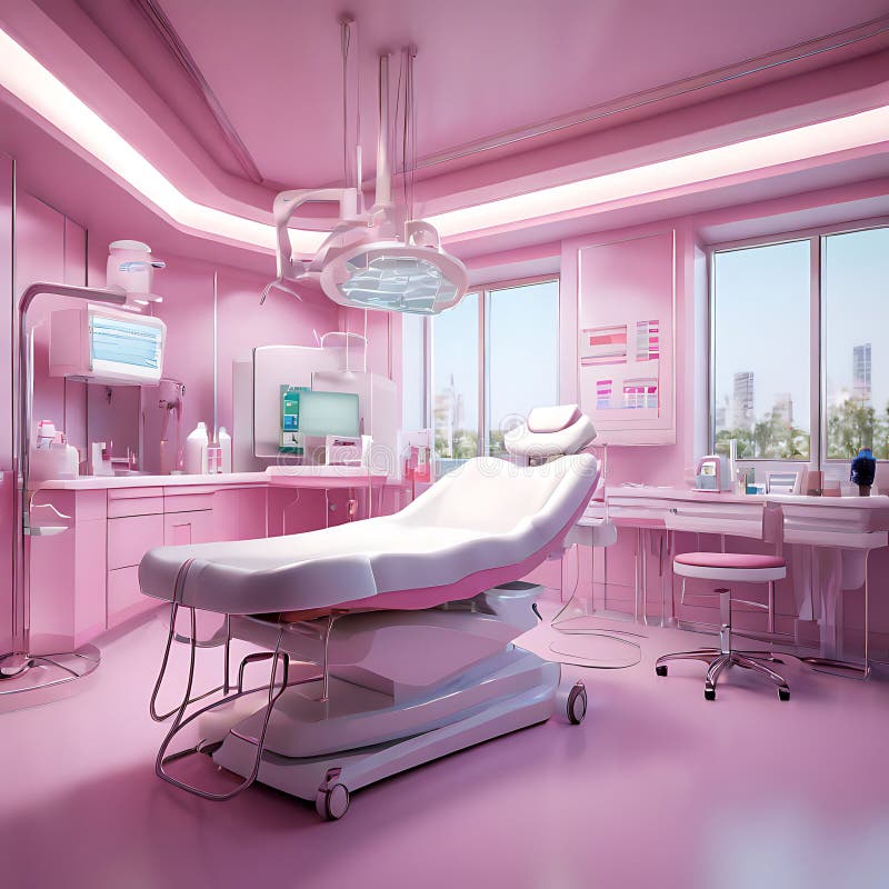 Design of a Dentist S Work Space in a Hospital or Clinic Stock ...