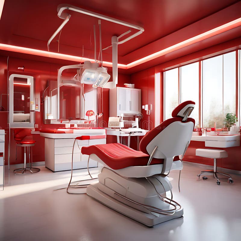 Design of a Dentist S Work Space in a Hospital or Clinic Stock ...