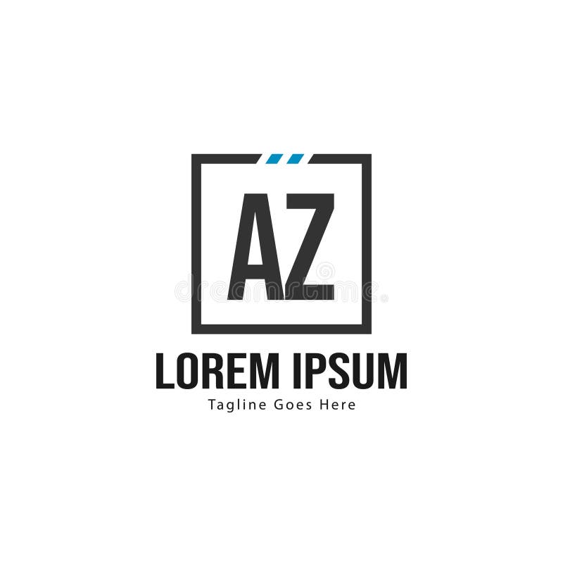 Design Des AZ-Letter-Logos Creative Modern AZ Letters Icon Illustration ...