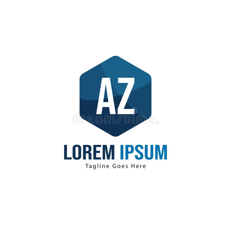 Design Des AZ-Letter-Logos Creative Modern AZ Letters Icon Illustration ...