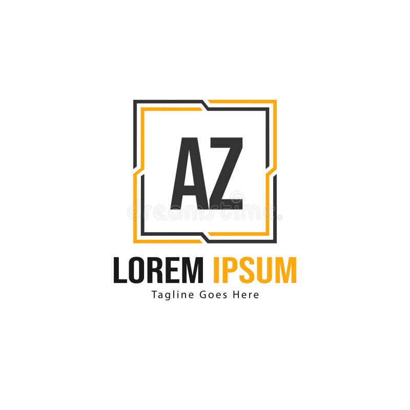 Design Des AZ-Letter-Logos Creative Modern AZ Letters Icon Illustration ...
