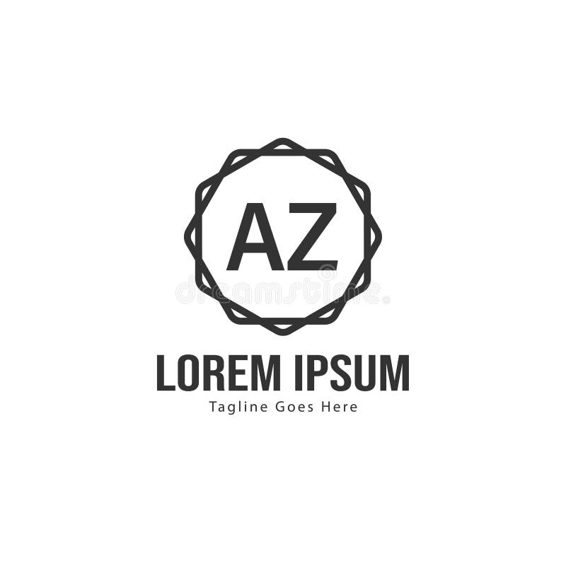 Design Des AZ-Letter-Logos Creative Modern AZ Letters Icon Illustration ...