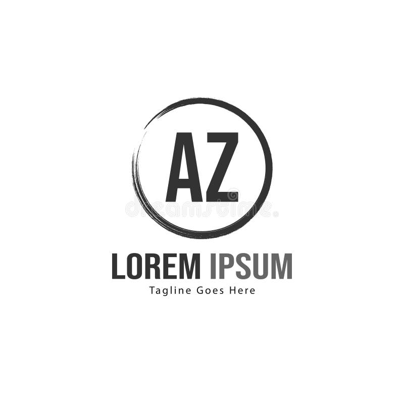 Design Des AZ-Letter-Logos Creative Modern AZ Letters Icon Illustration ...