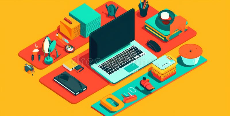 Design Desk Web Background Computer Desktop Technology Colours Laptop ...