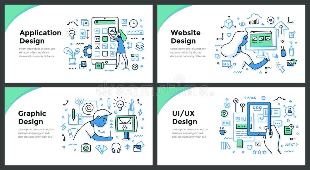 User Experience Doodle Stock Illustrations – 1,420 User Experience ...