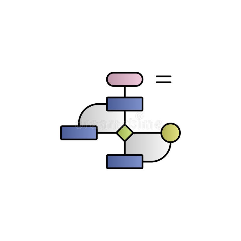 Design, Development, Diagram Color Gradient Vector Icon Stock ...