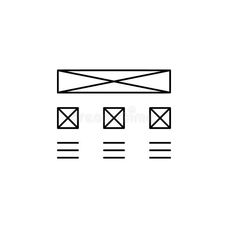 Design, Development, Grid Icon. Simple Outline Vector of Web Design Development Set Icons for UI ...