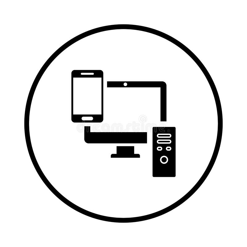 Design, Device, Responsive Icon. Black Vector Design Stock Vector ... Design, Device, Responsive Icon. Black Vector Design Stock Vector ...