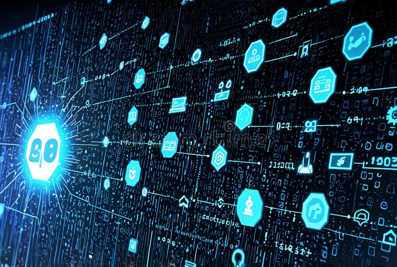 Adopting the Future of Business Stock Illustration - Illustration of ...