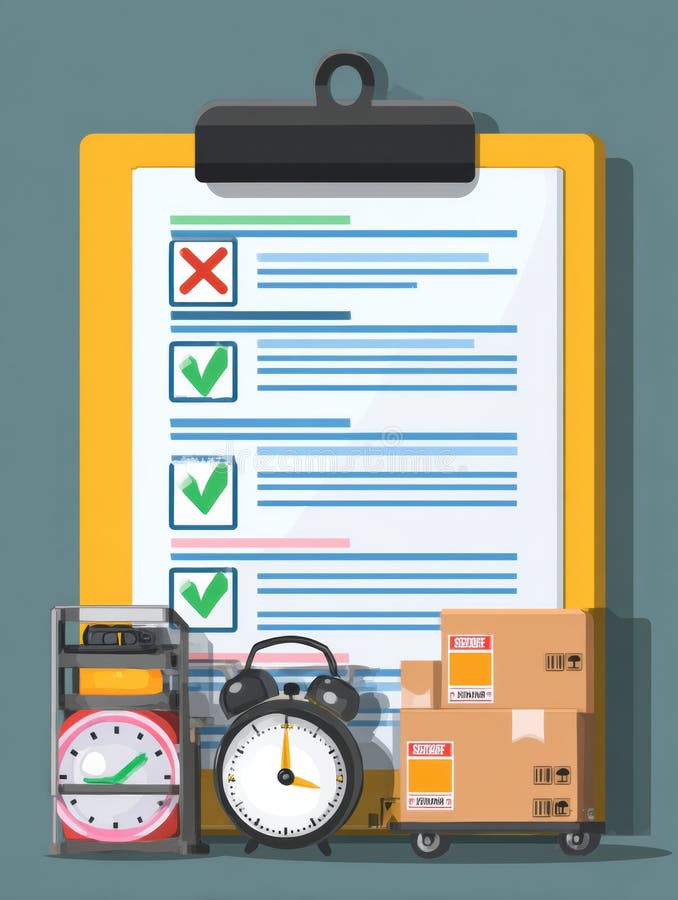 Courier Checklist for Efficient Delivery Management Featuring Items and ...