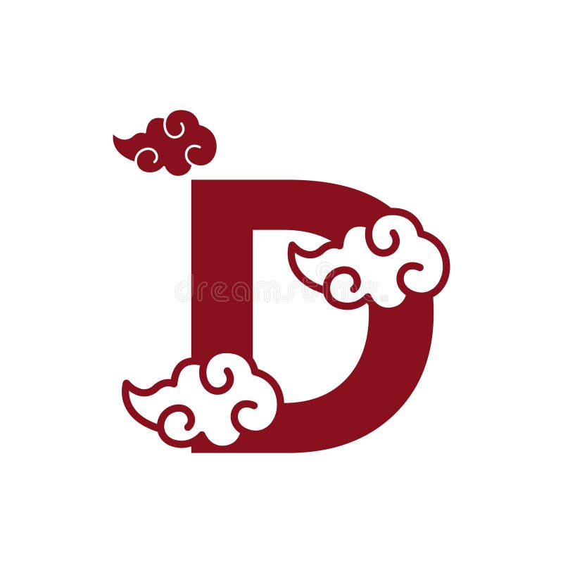 Design Do ícone De Letras Vermelhas Turvas Ilustração do Vetor ...