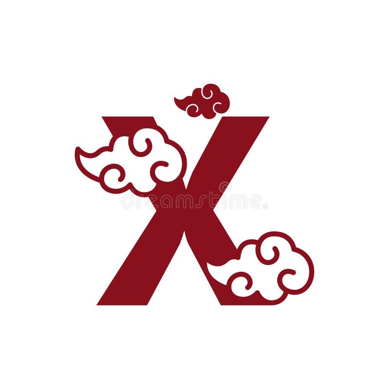 Design Do ícone De Letras Vermelhas Turvas Ilustração do Vetor ...