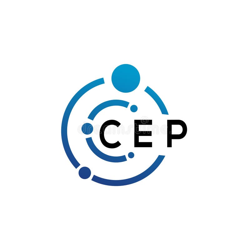 Design Do Logotipo Da Letra Cep Em Fundo Branco. Conceito De Logotipo ... Design Do Logotipo Da Letra Cep Em Fundo Branco. Conceito De Logotipo ...