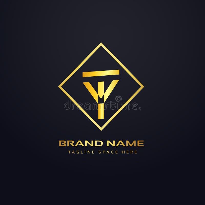 Design Do Logotipo De Texto De Tty Ilustração do Vetor - Ilustração de ...