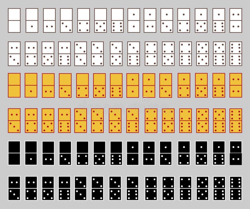 Domino Colors Stock Illustrations – 115 Domino Colors Stock ...