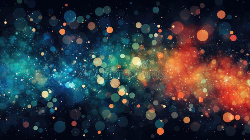 Design Dots Randomly Moving Stock Illustration - Illustration of ...