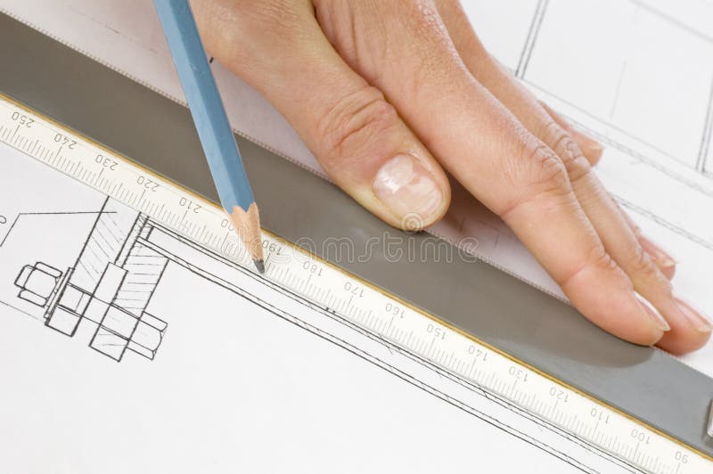 Design draft papers stock image. Image of calculator, drawing - 3179823