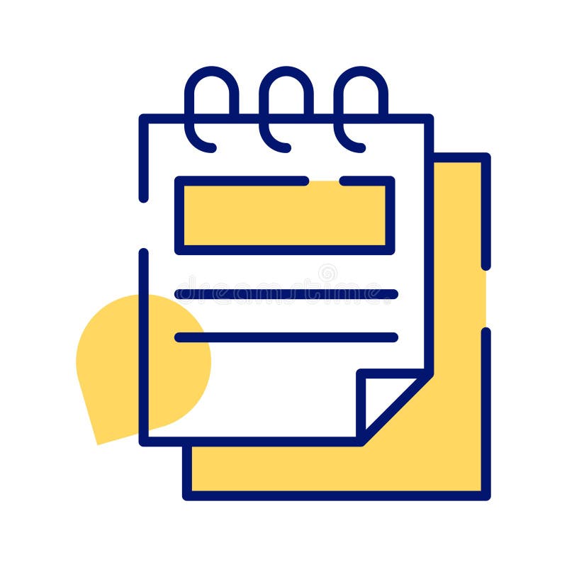 A Design of Drafting Pad, Visually Appealing Vector of Notepad in ...