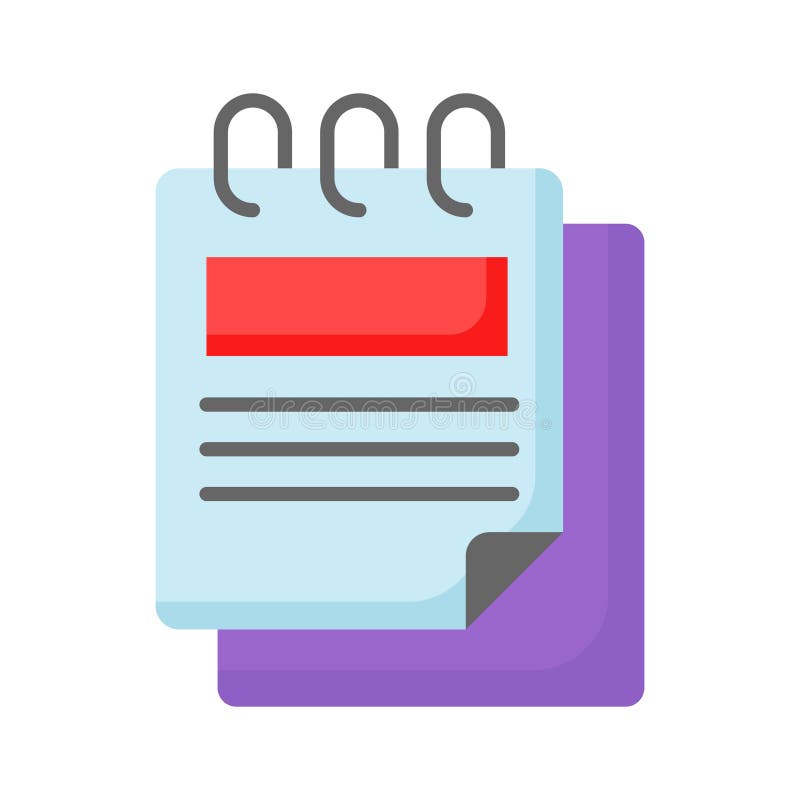 A Design of Drafting Pad, Visually Appealing Vector of Notepad in ...