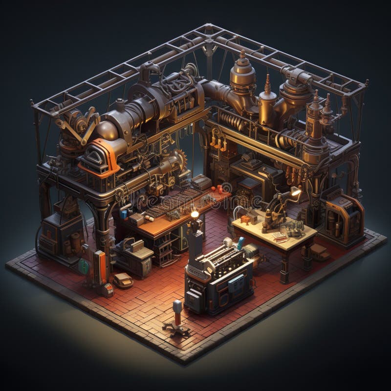 Dynamic Mechanical Workshops Stock Illustrations – 16 Dynamic ...