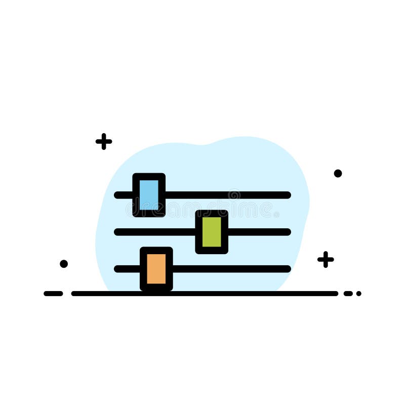 Design, Edit, Tool Business Flat Line Filled Icon Vector Banner ...