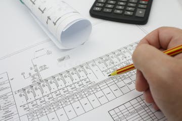 Design. Electrical Diagram on a Light Background. Stock Photo - Image ...