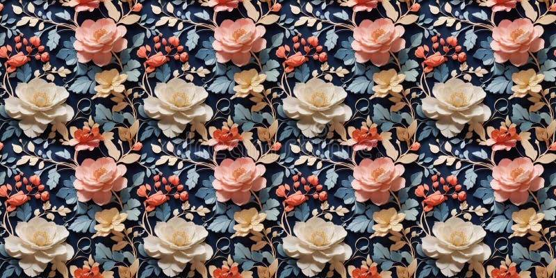 Design an Elegant Versatile Floral Pattern that Exudes Natural Beauty ...