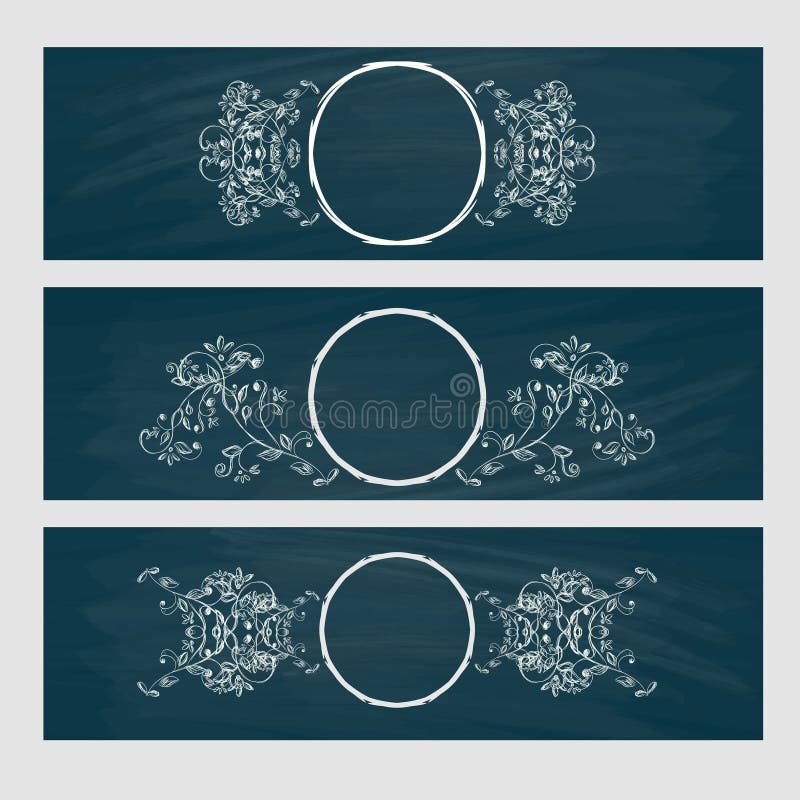 Design Element. Beauty Decorative Frame for Text Stock Vector ...
