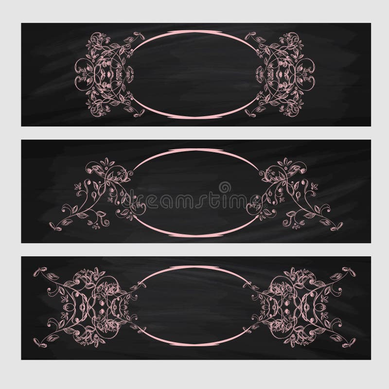 Design Element. Beauty Decorative Frame for Text Stock Vector ...